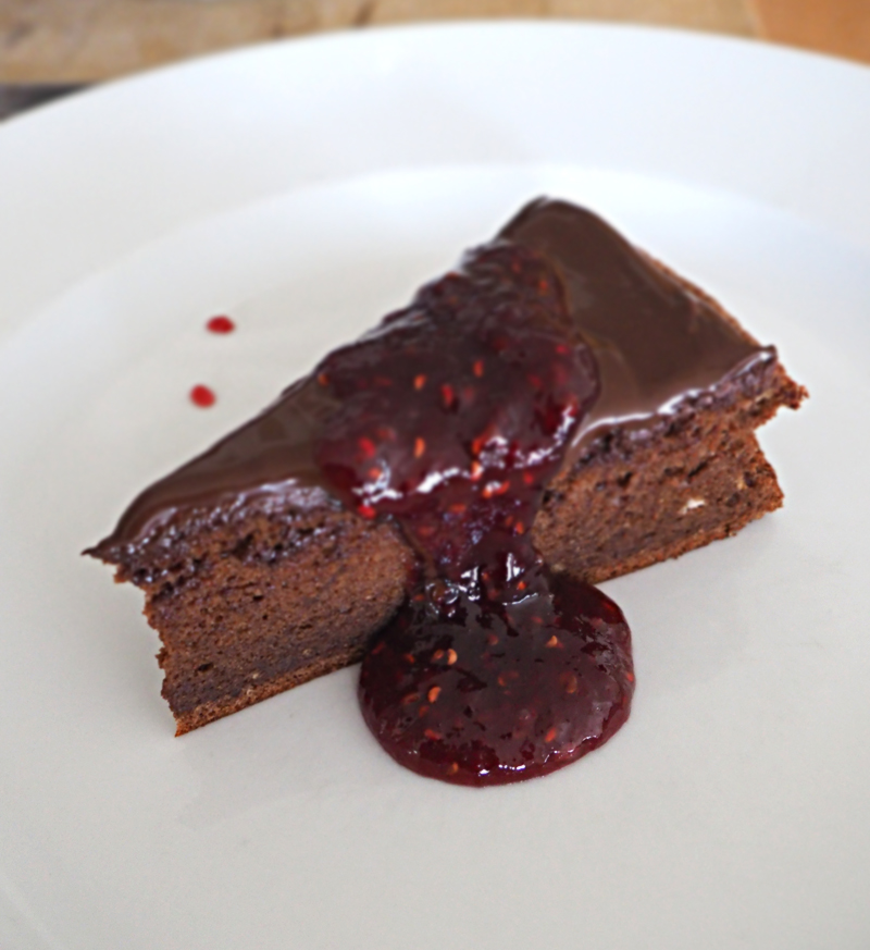 Raspberry torte – super fast recipe (English) | Camino Real, 1975